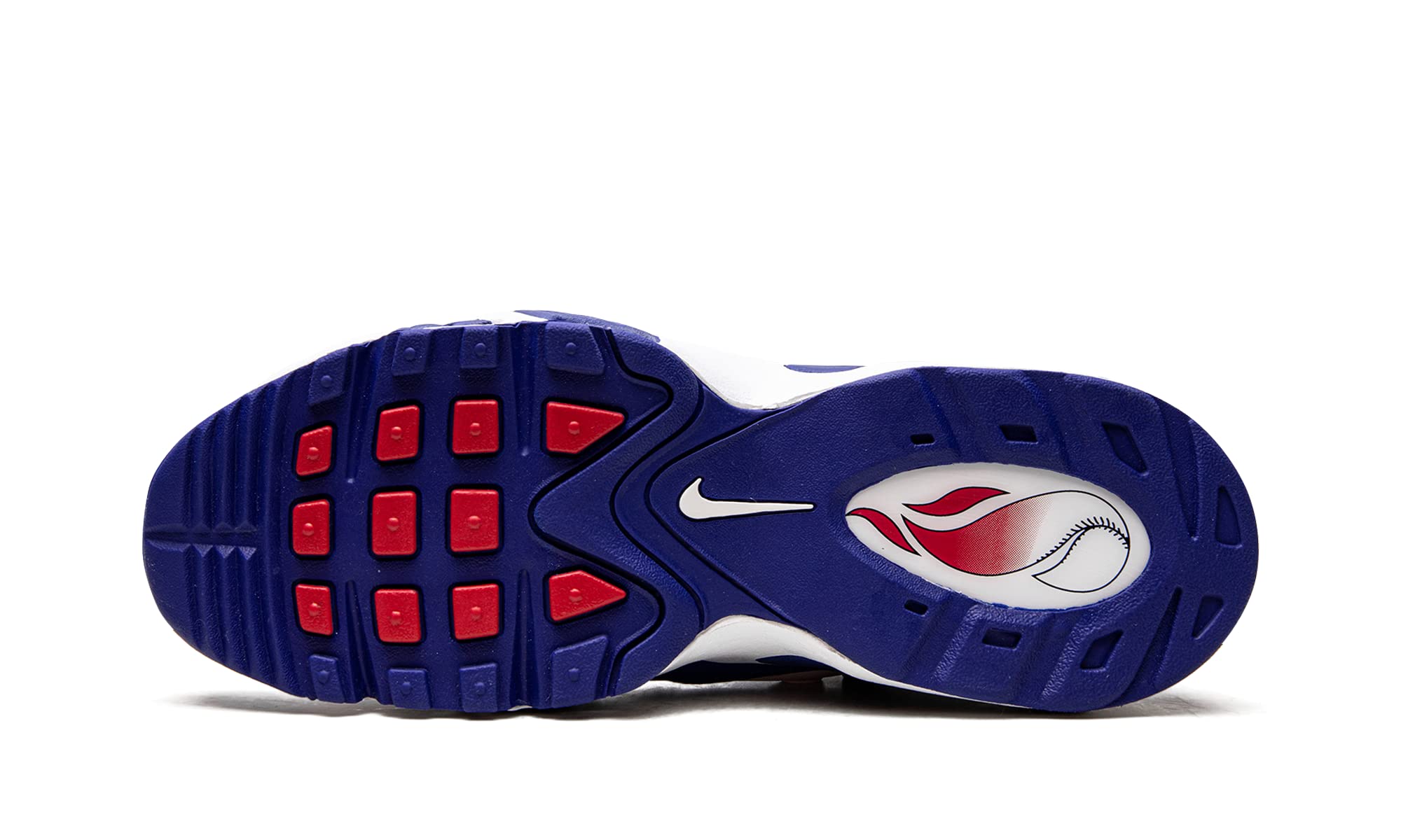 Nike mens Air Griffey Max 1 DX3723-100, White/Gym Red-old Royal, 9