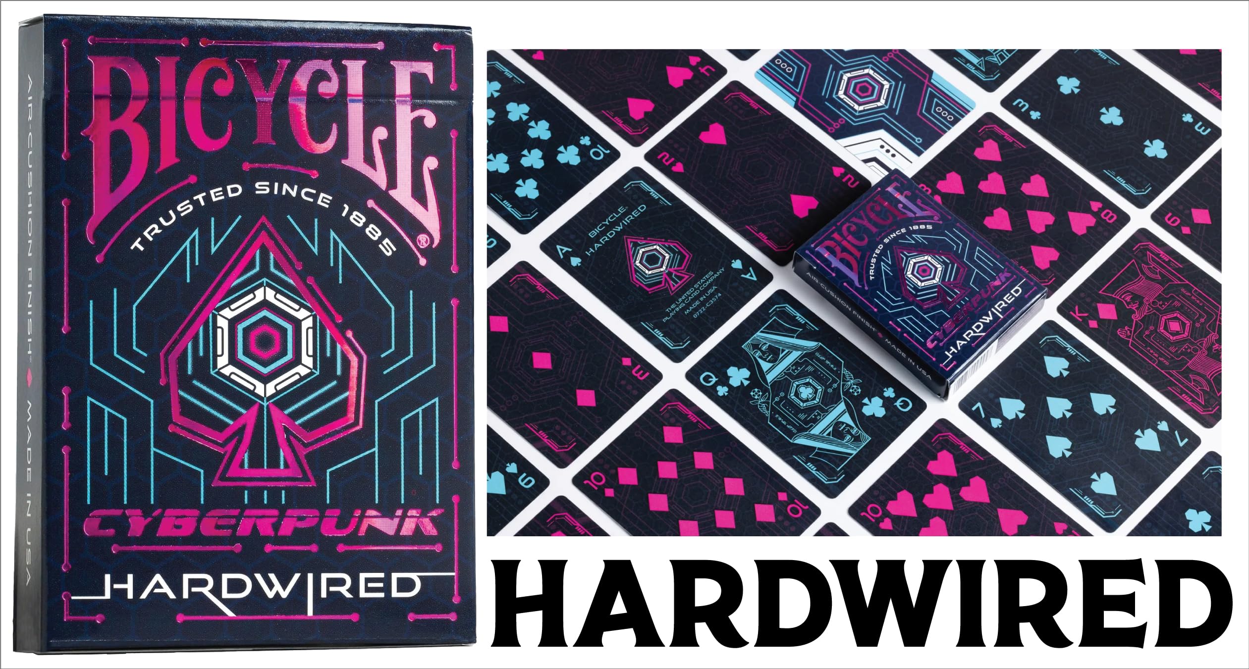 Bicycle Collector's Edition: 6-Deck Bundle Featuring Dark Mode, Fyrebird, Sea King, Hypnosis, Mystical and Bicycle Hardwired Playing Cards