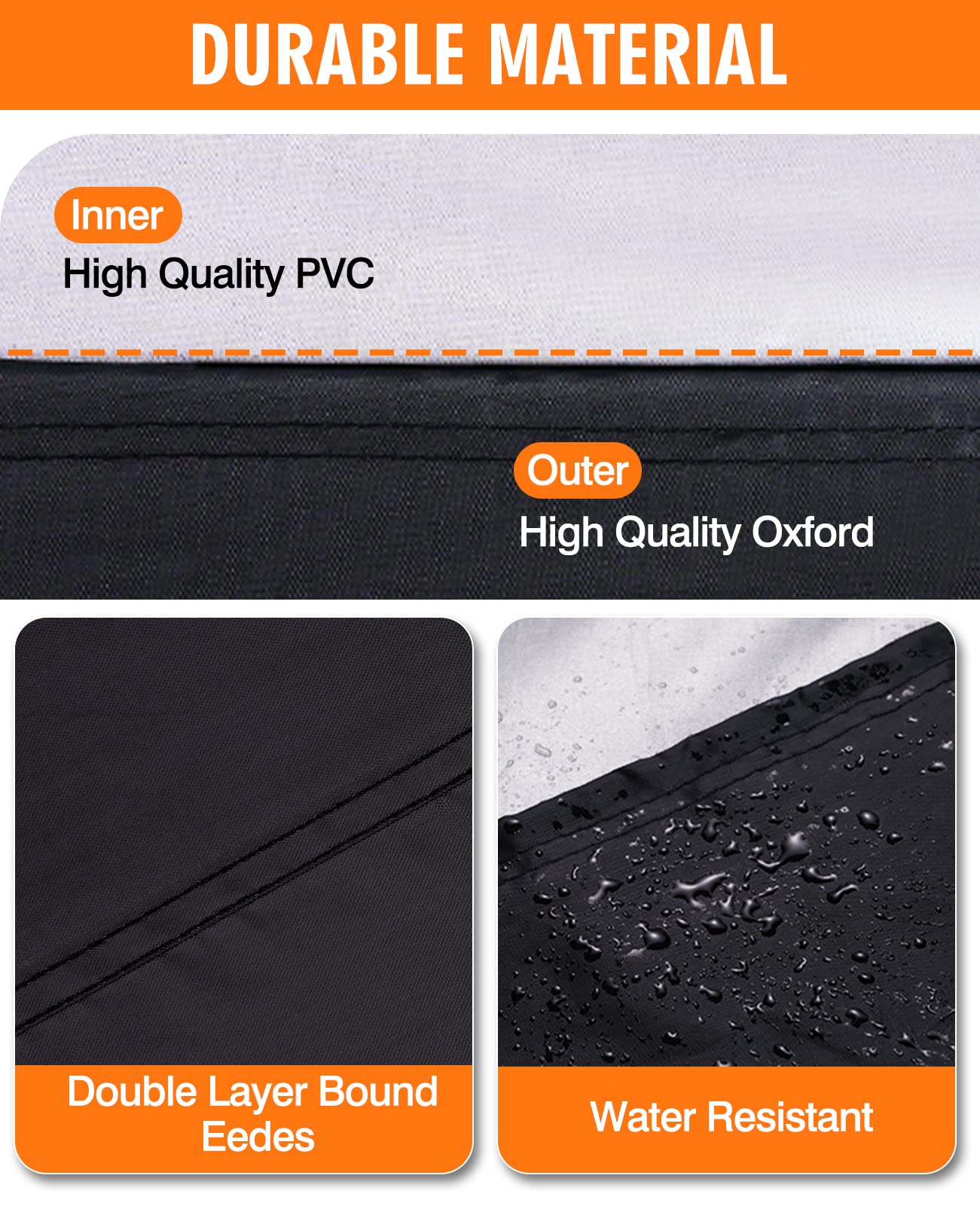 Homenote Griddle Cover for Blackstone 22 inch 17 inch with Hood and Stand, Grill Cover Waterproof Windproof Weather Resistant for Outdoor, BBQ, Grilling, Camping