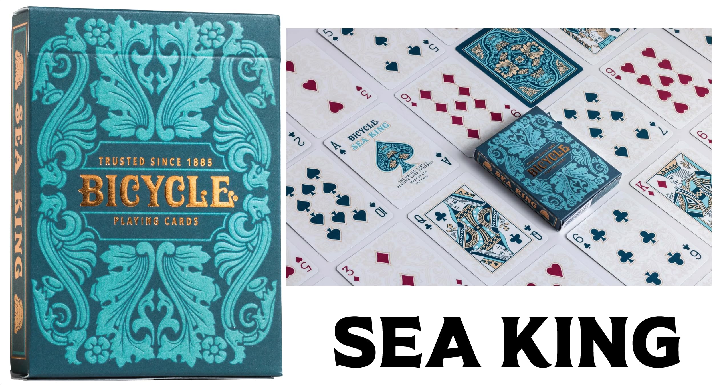 Bicycle Collector's Edition: 6-Deck Bundle Featuring Dark Mode, Fyrebird, Sea King, Hypnosis, Mystical and Bicycle Hardwired Playing Cards