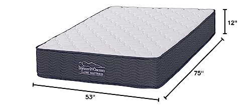 Novezza Home 12 Inch Hybrid Support Mattress/Bed-in-a-Box/CertiPUR-US Certified Foam, Full (NOVHM-S)