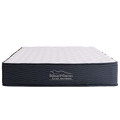 Novezza Home 12 Inch Hybrid Support Mattress/Bed-in-a-Box/CertiPUR-US Certified Foam, Full (NOVHM-S)