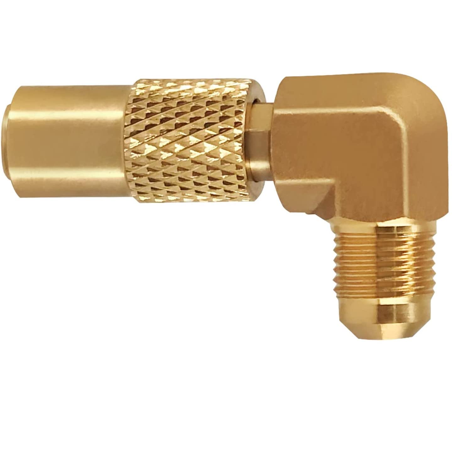 Flame King Propane Elbow Adapter with 3/8" Male Flare for 17" or 22" Blackstone Griddle