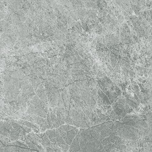 Decotalk Peel and Stick Grey 12"x24" Vinyl Plank Flooring, 3pcs per Roll, Waterproof, Easy to Install