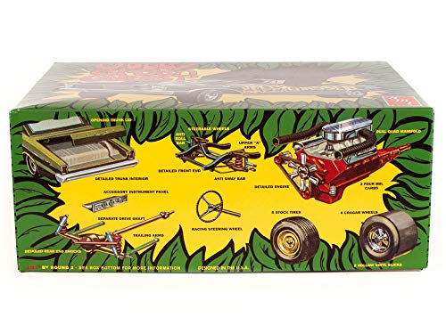 AMT 1965 Ford Galaxie Jolly Green Gasser 1:25 Scale Model Kit (AMT1192)