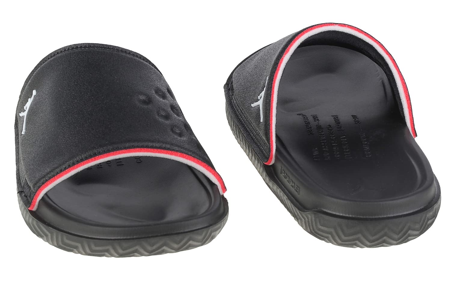 Nike Men's Jordan Play Slide Black-Photon Dust-University Red (DC9835 060) Sandals - Black Slides (us_footwear_size_system, adult, men, numeric, medium, numeric_11)