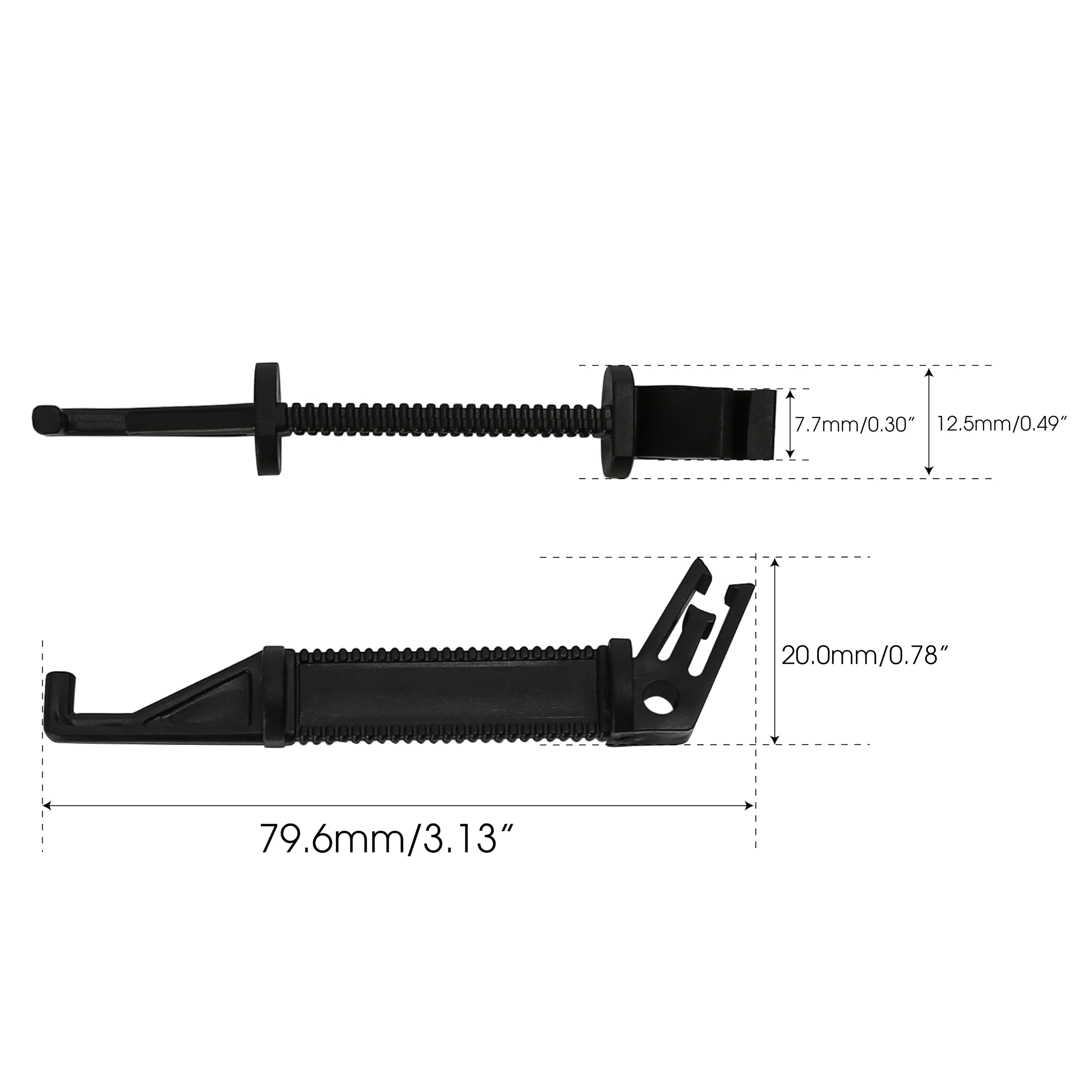 6PCS Blade Glass Fuse Puller Insertion Tool Standard Car Fuses Box,an Essential Tool for Car Owner