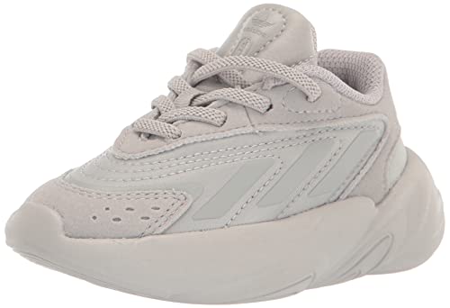 adidas Kids Ozelia Sneaker, Grey/Grey/Grey, 7 US Unisex Toddler
