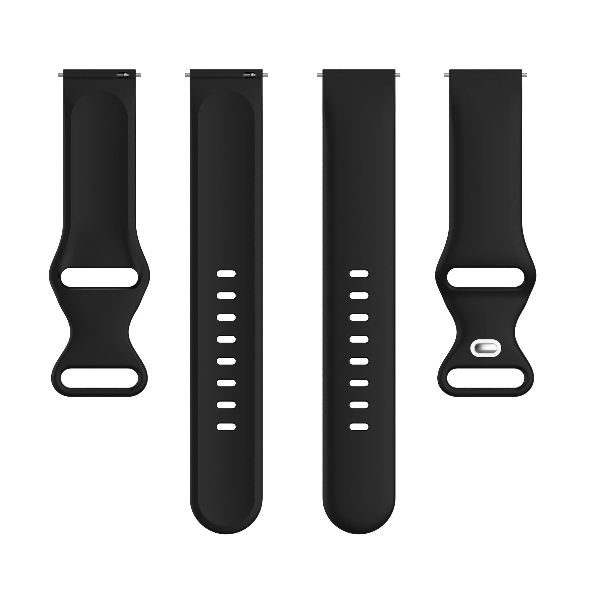 FitTurn Wrist Strap Compatible with Huawei Watch GT3 42mm/GT2 42mm Watch Band for Honor Magic 2 42mm,Wrist Band for Honor ES Silicone Bracelet (Small Size, 5 Pack B)
