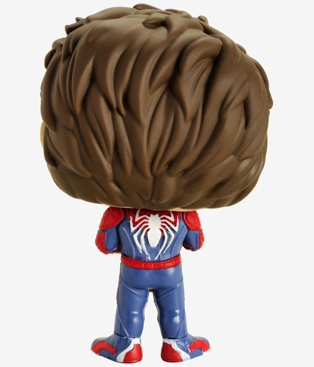 Spider-Man POP Marvel: Spiderman Video Game - Unmasked [Peter Parker] Funko Vinyl Figure (Bundled with Compatible Pop Box Protector Case), Multicolor, 3.75 inches