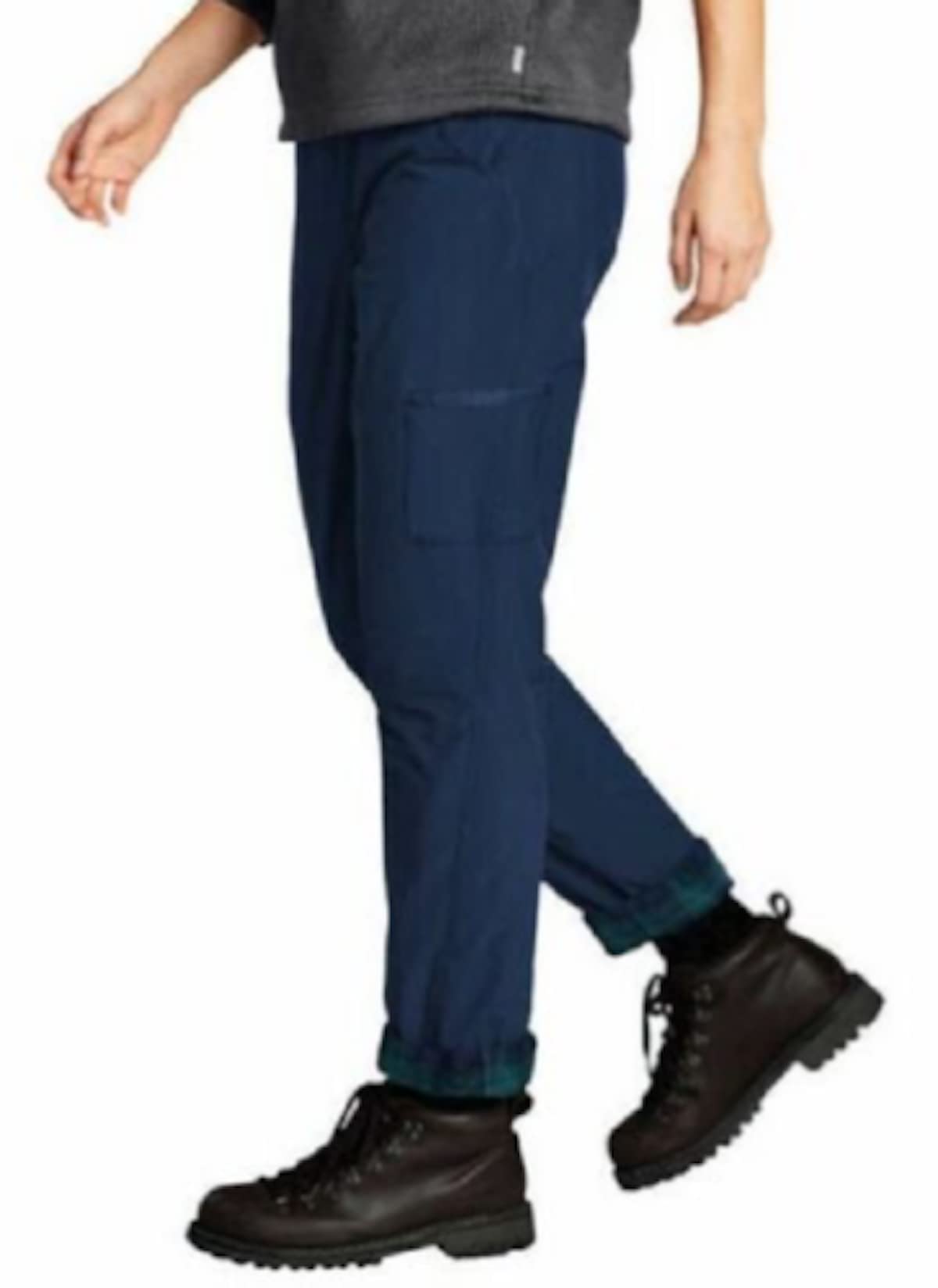 Eddie Bauer Women's Stretch Fleece Lined Polar Pant (8, Atlantic/Black Watch)