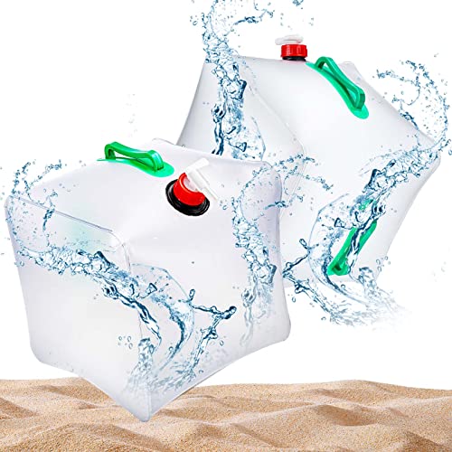Pool Step Weights Sand Bags,2PCS Pool Ladder Above Ground Fillable Anchor Sandbags Container for Swimming Pool Steps and Collapsible Camping Water Storage Container,11'' x 11'', Transparent