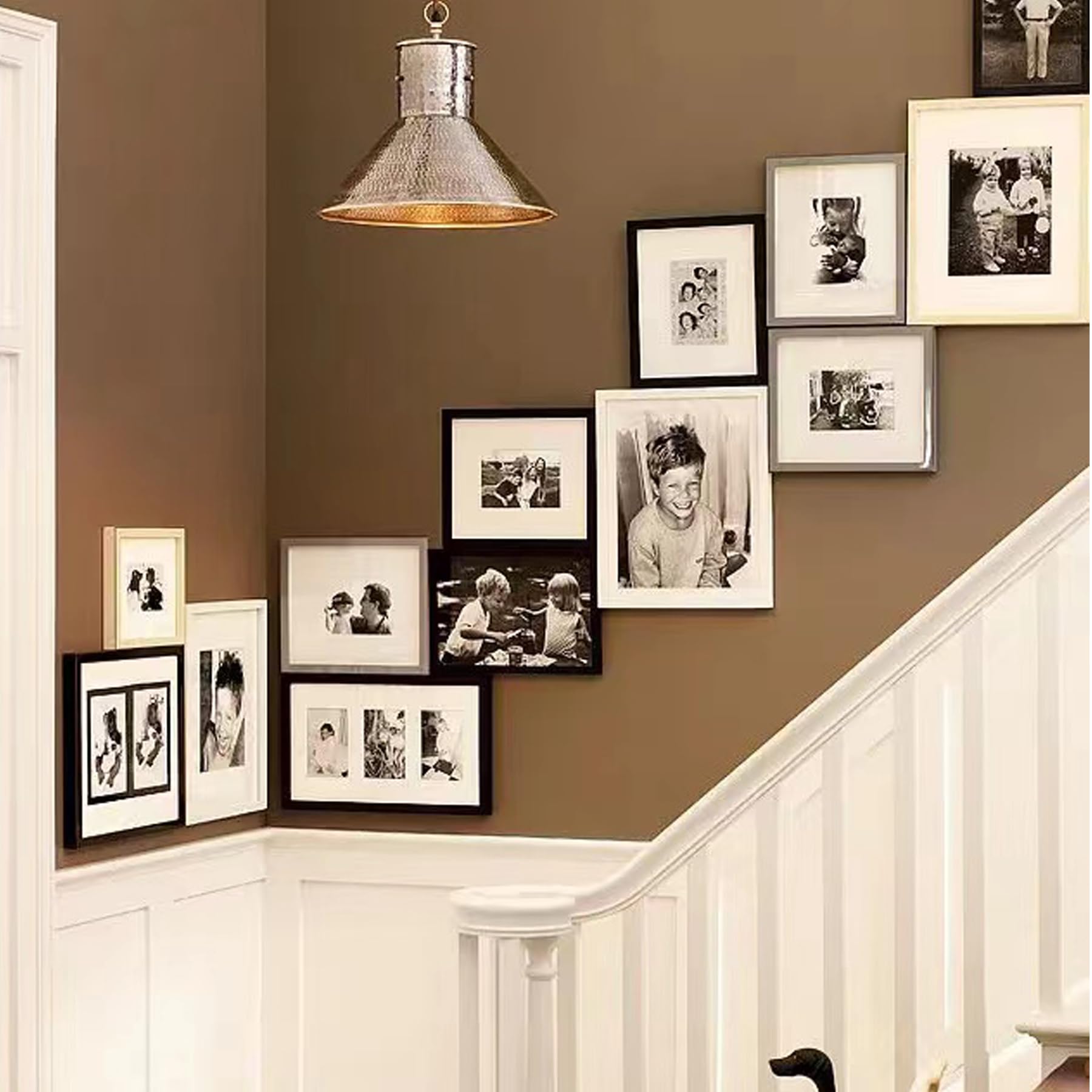 SESEAT 12x16 Picture Frame, Black Poster Frames Display 9x12 with Mat or 12x16 without Mat, 1 Pack