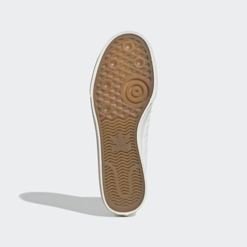 adidas Originals Men's Nizza Hi RF Sneaker, Cloud White/Cloud White/Off White, 10.5