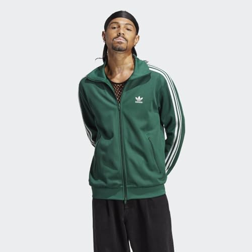 adidas Men's Adicolor Classics Beckenbauer Track Top, Dark Green, Large