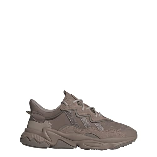 adidas Originals Women's Ozweego Sneaker, Chalky Brown/Simple Brown/White, 8