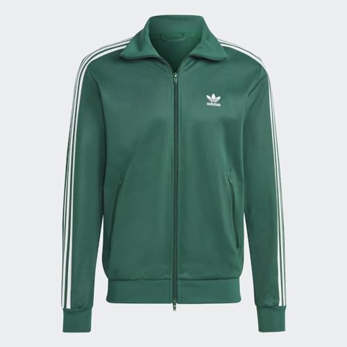 adidas Men's Adicolor Classics Beckenbauer Track Top, Dark Green, Large