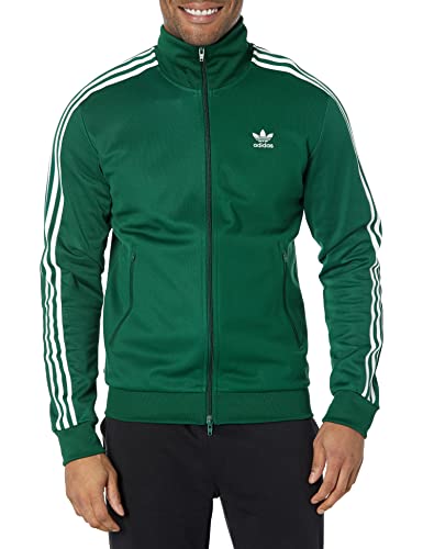 adidas Men's Adicolor Classics Beckenbauer Track Top, Dark Green, Large