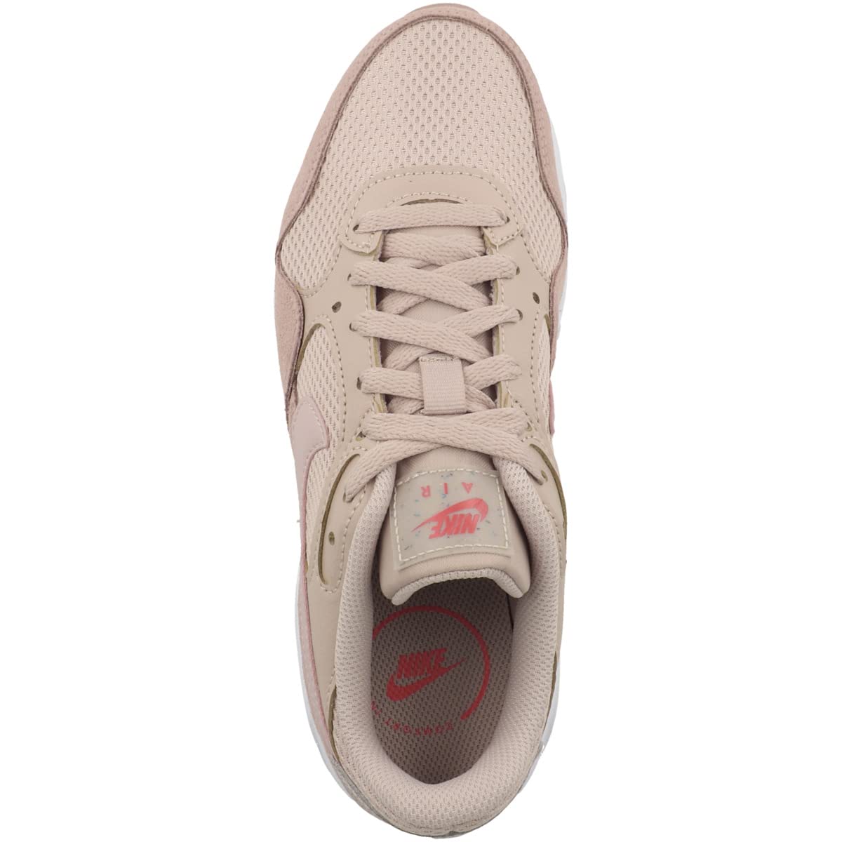 Nike Low-Top Sneakers Women's Shoes, Fossil Stone Pink Oxford Rose Whisper, 5