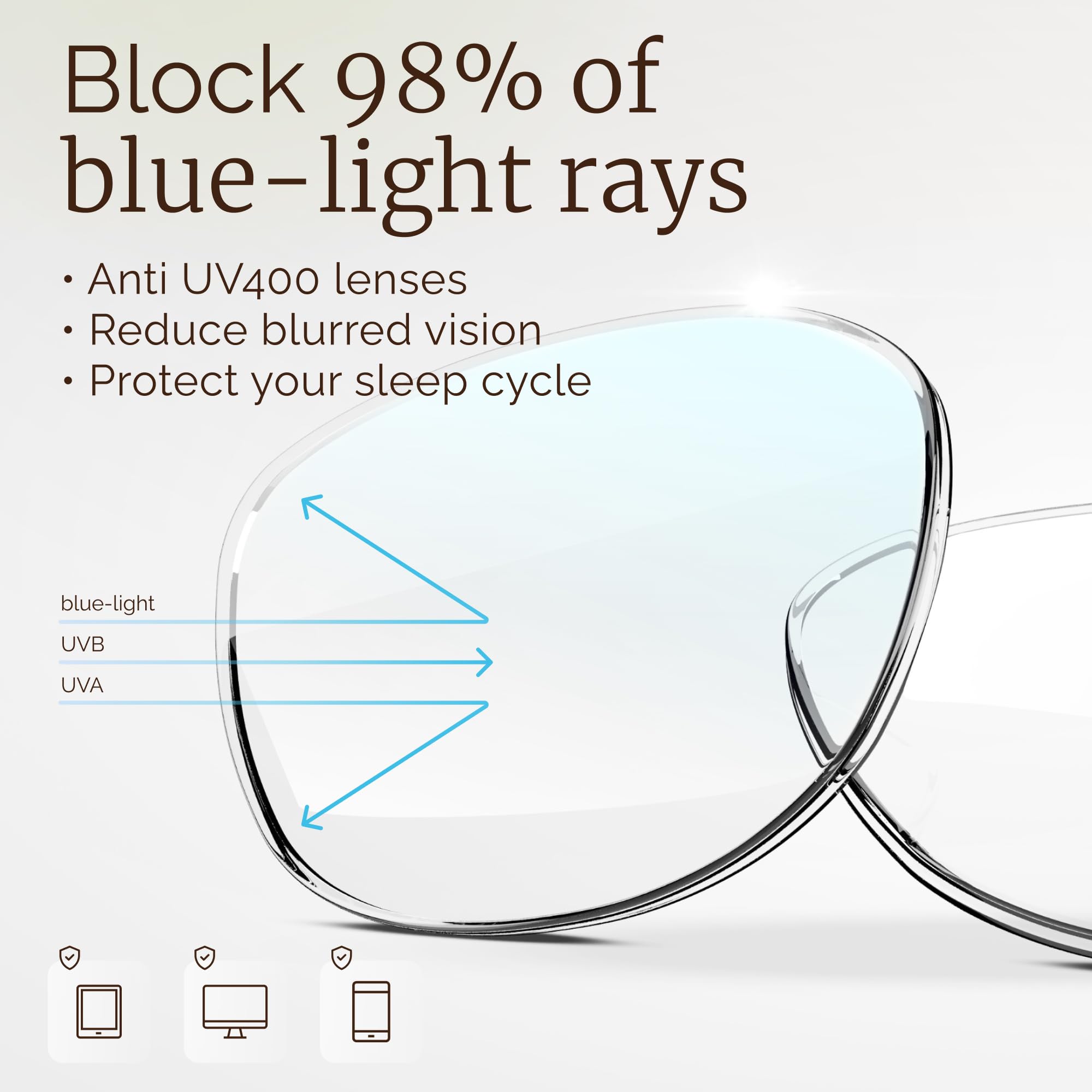 miyya Oprah Style Reading Glasses for Women, Cheaters Eyeglasses, Oversized Blue Light Readers, Fashion Eye Glasses