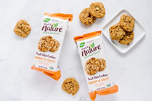 Back To Nature Non-Gmo Trail Mix Cookies, Sweet & Salty, 7 Ounce