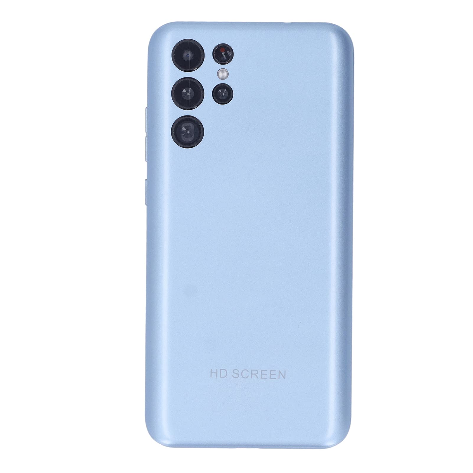 6.26 Inch Slim 3G Smart Phone Dual SIM Cell Phone for Android 10 OS, HD Full Screen Mobile Phone Support Face Recognition, Ten Core Processor, 4GB 64GB, Front and Rear HD Camera, 2800mAh(Light Blue)