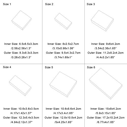 BENECREAT 16 Pack 6.8x4x1.65'' Kraft Paper Drawer Box Festival Gift Wrapping Boxes Soap Jewelry Candy Weeding, Valentine's Day Party Favors Gift Packaging Boxes - Brown