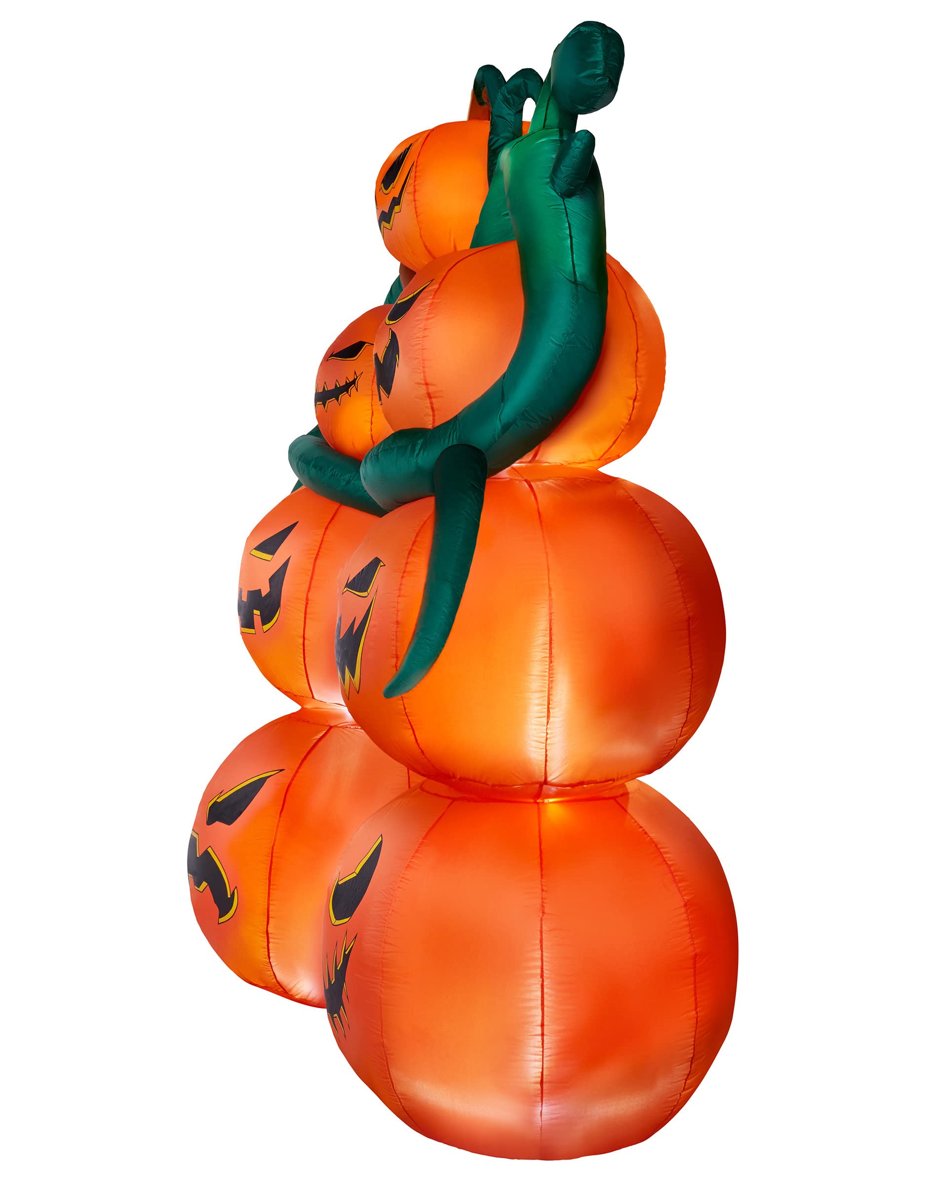 Spirit Halloween 9Ft Light-Up Jack-O'-Lantern Inflatable Archway Decoration
