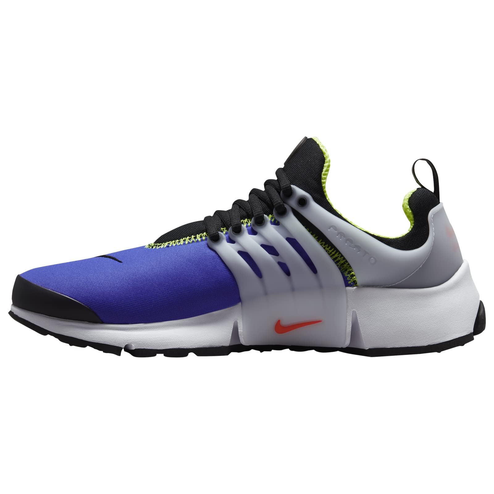 Nike Men's Air Presto Running Shoe, Persian Violet/White/Volt/Bright Crimson, 11