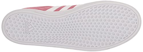 adidas Women's Bravada 2.0 Skate Shoe, Pink Strata/White/Almost Pink, 6.5