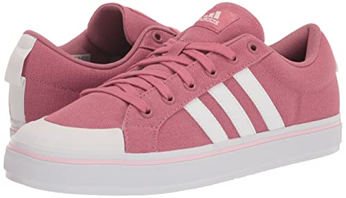 adidas Women's Bravada 2.0 Skate Shoe, Pink Strata/White/Almost Pink, 6.5