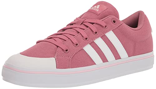adidas Women's Bravada 2.0 Skate Shoe, Pink Strata/White/Almost Pink, 6.5