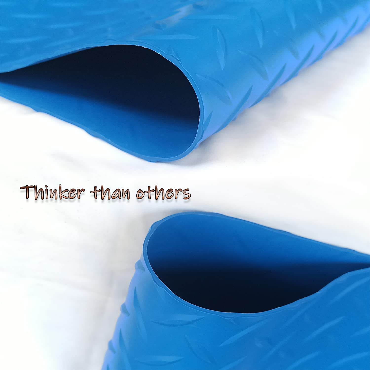 Two Rolls 36inch*9inch 2.5MM Thick Swimming Pool Ladder Mat NO-Slip Texture for Above Ground Steps Pad Stairs Under Pools Accessories