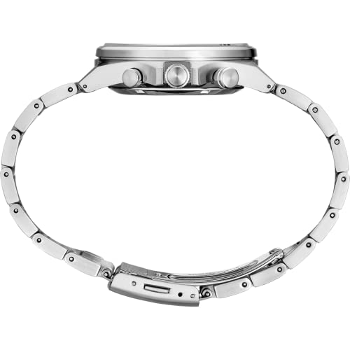 SEIKO MENS ESSENTIALS CHRONO SS GRN
