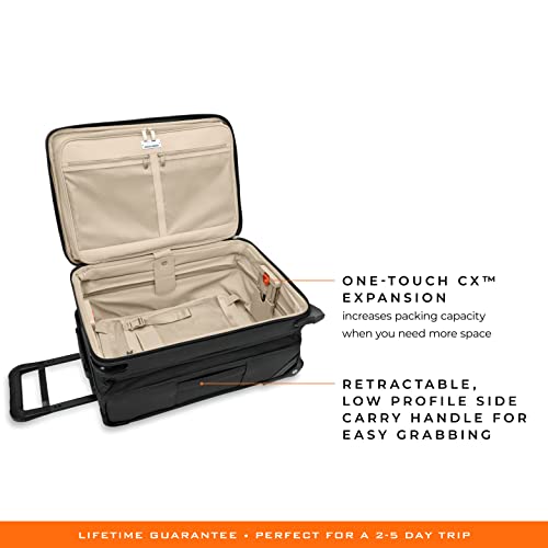 Briggs & Riley Uprights, Black, 22-inch Baseline Essential Carry-On