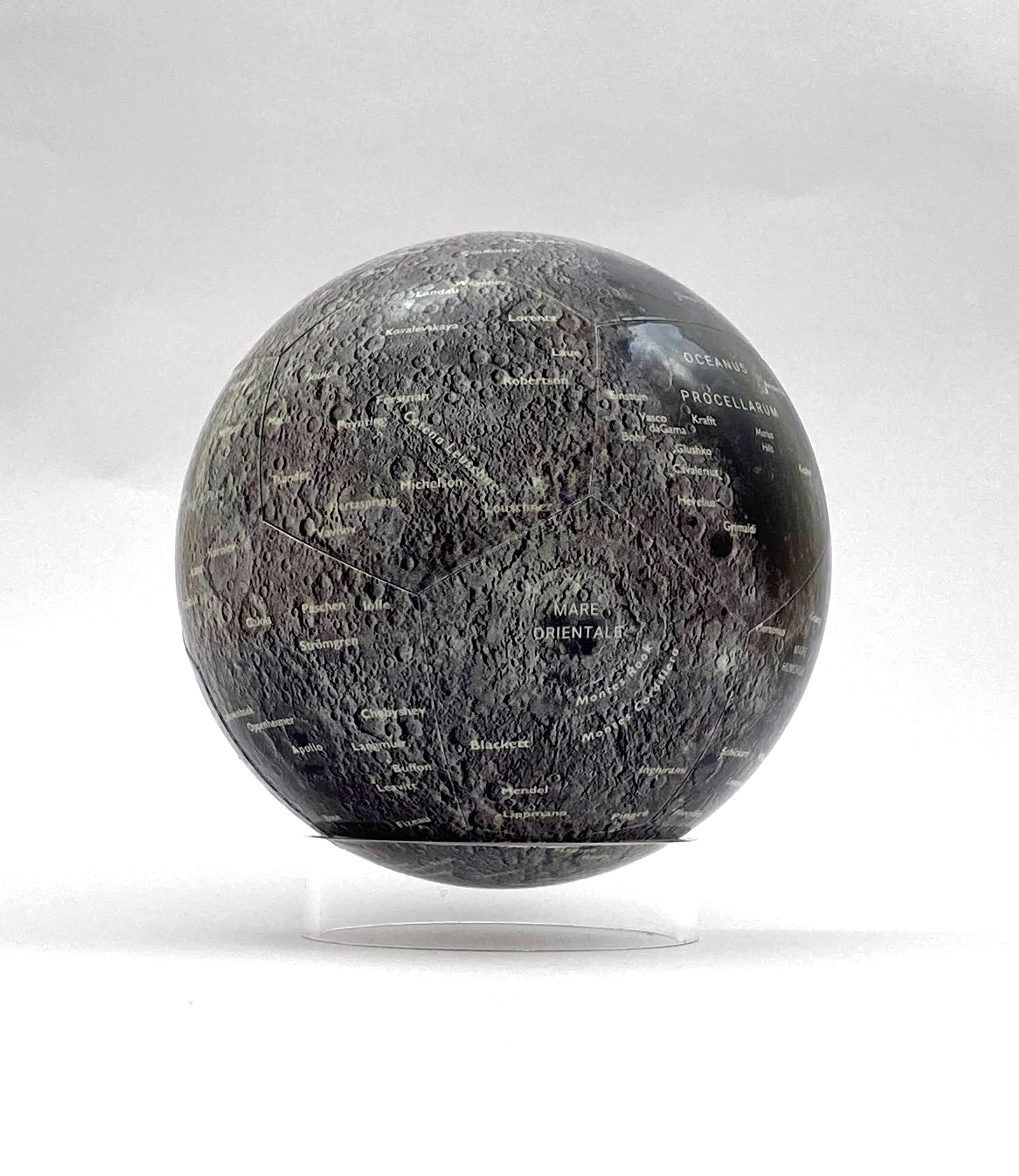 Moon Globe - Snapspheres Magnetic Globe - 4"