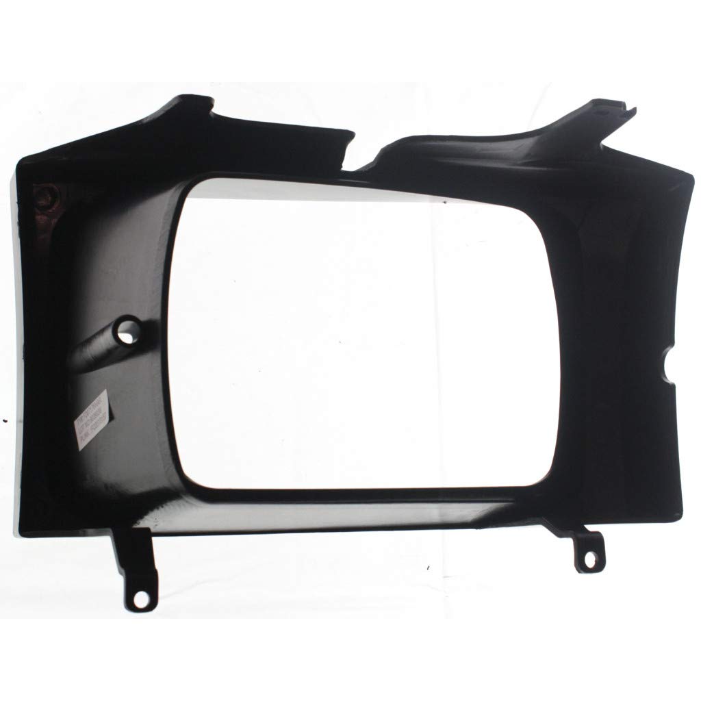 For Ford F-250/F-350 Super Duty 1999-2004 Headlight Bezel Passenger Side | Plastic | w/Sealed Beam | Replacement For FO2513157 | 615343087702, F81Z13064AAA