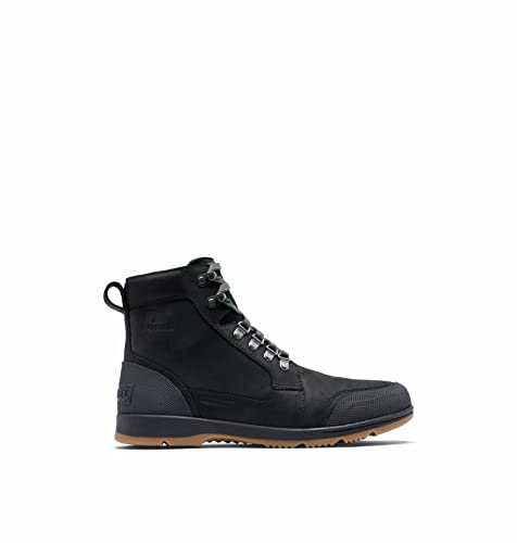 Sorel Men's Ankeny II Mid Waterproof Boot - Black, Coal - Size 9