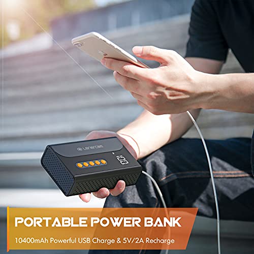 Jump Starter with Air Compressor,1000A Battery Jump Starter with 150PSI Digital Auto Tire Inflator,Up to 6.0L Gas & 3.0L Diesel Engines,12V Car Lithium Battery Jump Box Pack Power Charger