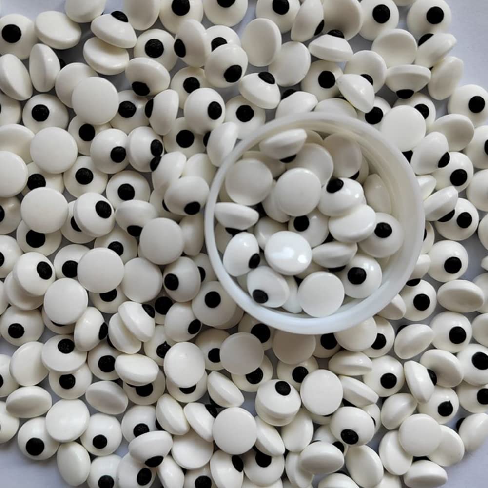 Eastron Edible Small Candy Eyeballs Eyes Cake Cupcake Toppers Cookie Decorations Dessert Sprinkles for Halloween Christmas Birthday Party Supplies 2.75 Ounce
