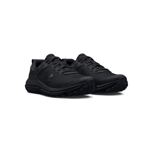 Under Armour Boys' Grade School Assert 10, (002) Black/Black/Black, 6, US