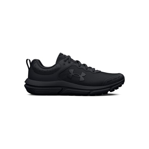 Under Armour Boys' Grade School Assert 10, (002) Black/Black/Black, 6, US