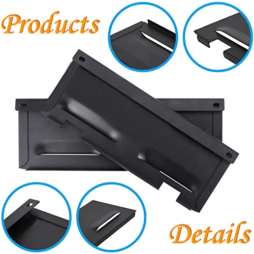 GasSaf 5022 Wind Guards for Blackstone 22" Griddle and Other Griddle, Set of 4 PCS Black Durable Windproof Wind Screen for Outdoor Cooking