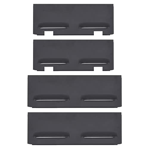 GasSaf 5022 Wind Guards for Blackstone 22" Griddle and Other Griddle, Set of 4 PCS Black Durable Windproof Wind Screen for Outdoor Cooking