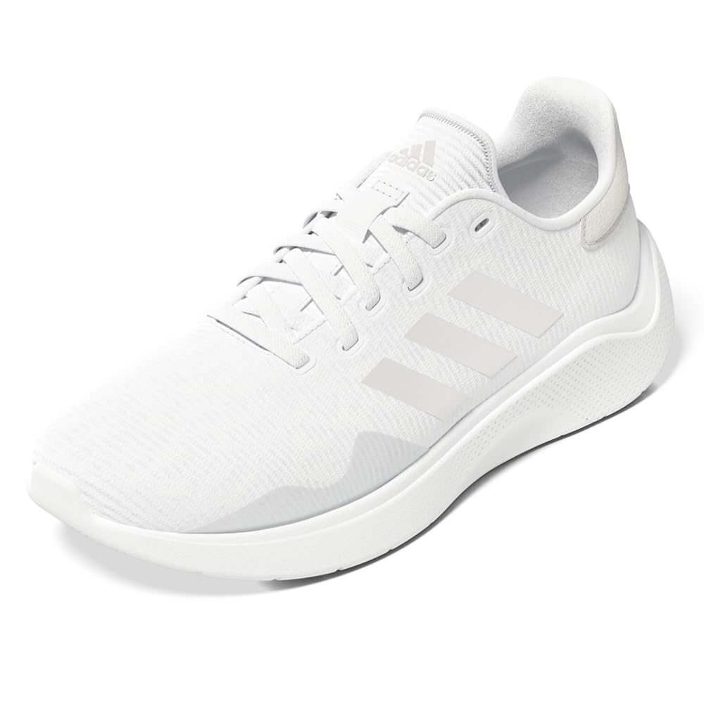 adidas Women's Puremotion 2.0 Sneaker, White/White/Zero Metallic, 7.5