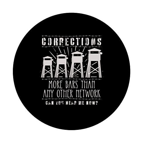 Correctional Officer Women Men Corrections Officer Apparel PopSockets Swappable PopGrip