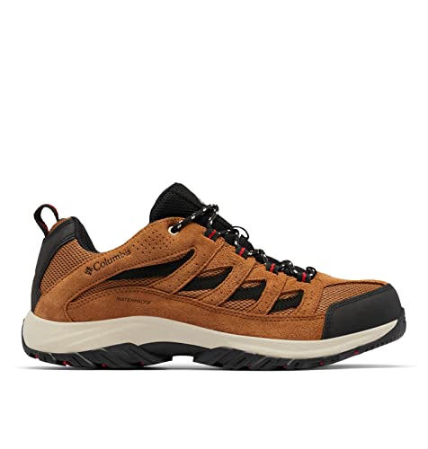 Columbia Men's Crestwood Waterproof, Elk/Black, 17