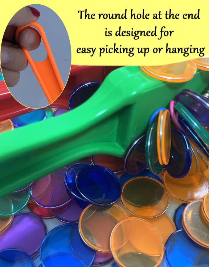 Dacefloy Magnetic Bingo Wand 7.5" Magnet Bar-1 Piece-Collect Tool for Paper Clips, Nails, Screws, Pins, Sewing Needles and Studs