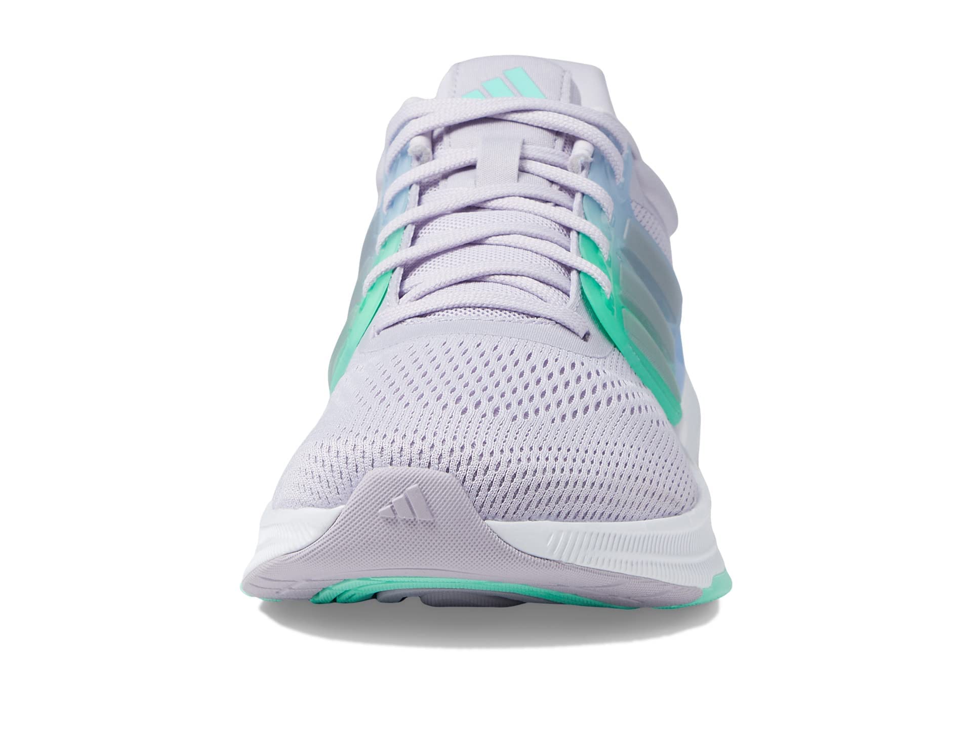 adidas Women's Ultrabounce Sneaker, Silver Dawn/Silver Metallic/Pulse Mint, 8
