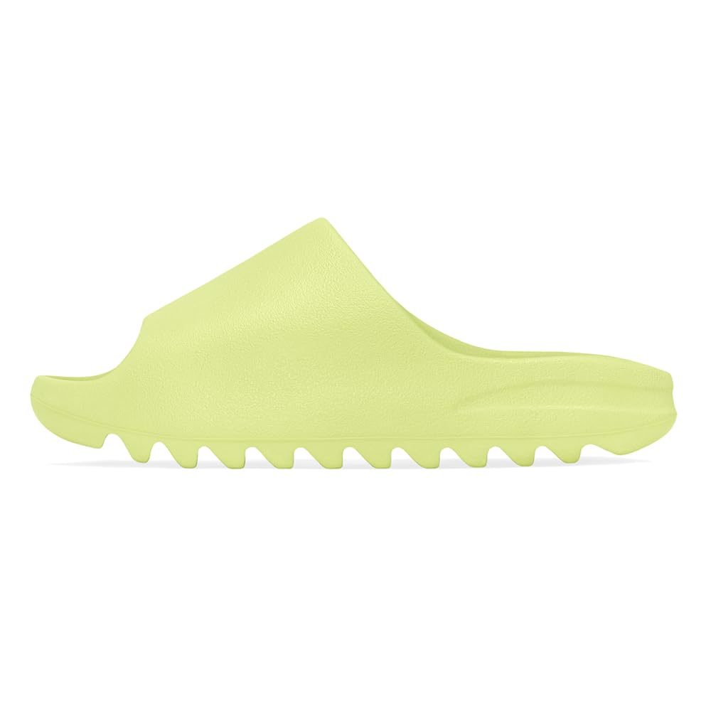 adidas Mens Yeezy Slide Athletic Sandals Casual - Green - Size 12 M